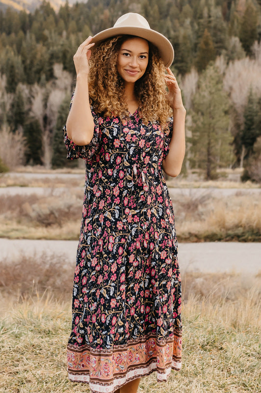 Bohemian Drawstring Dress: 3 Colors! – Sign Here