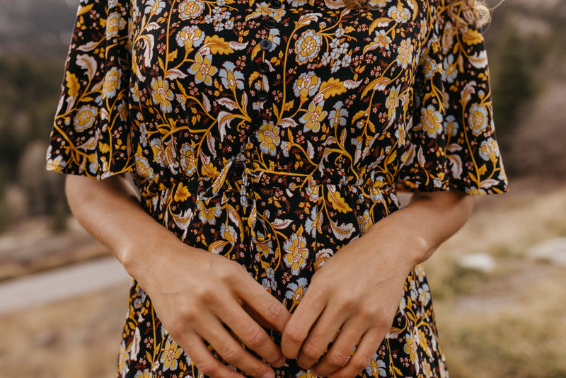 Bohemian Drawstring Dress: 3 Colors! – Sign Here